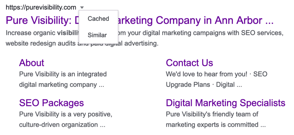 What is a Cached Page on Google and What Does it Mean to you? - Pure ...